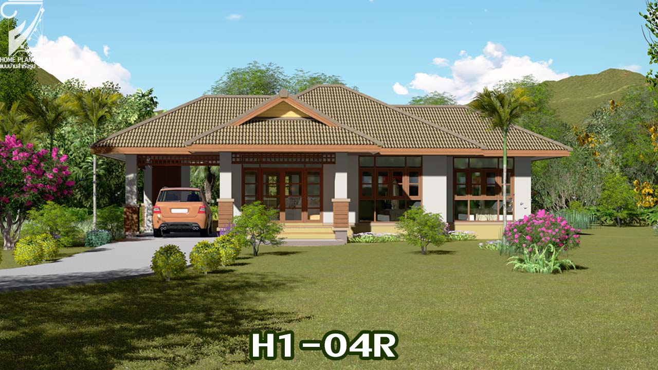 แบบบ้าน H1-04R - HOMEPLAN360d.com : HOMEPLAN360d.com